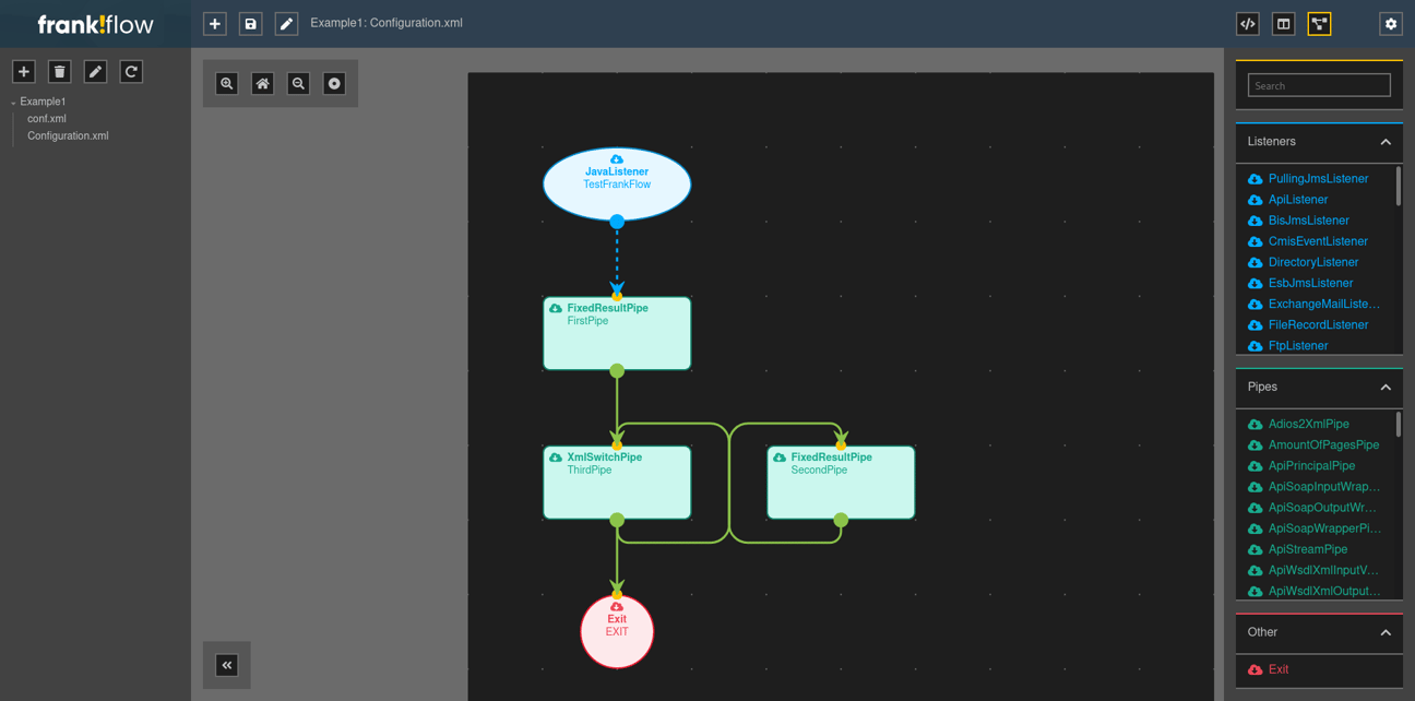 Simple software integration with Frank!Flow